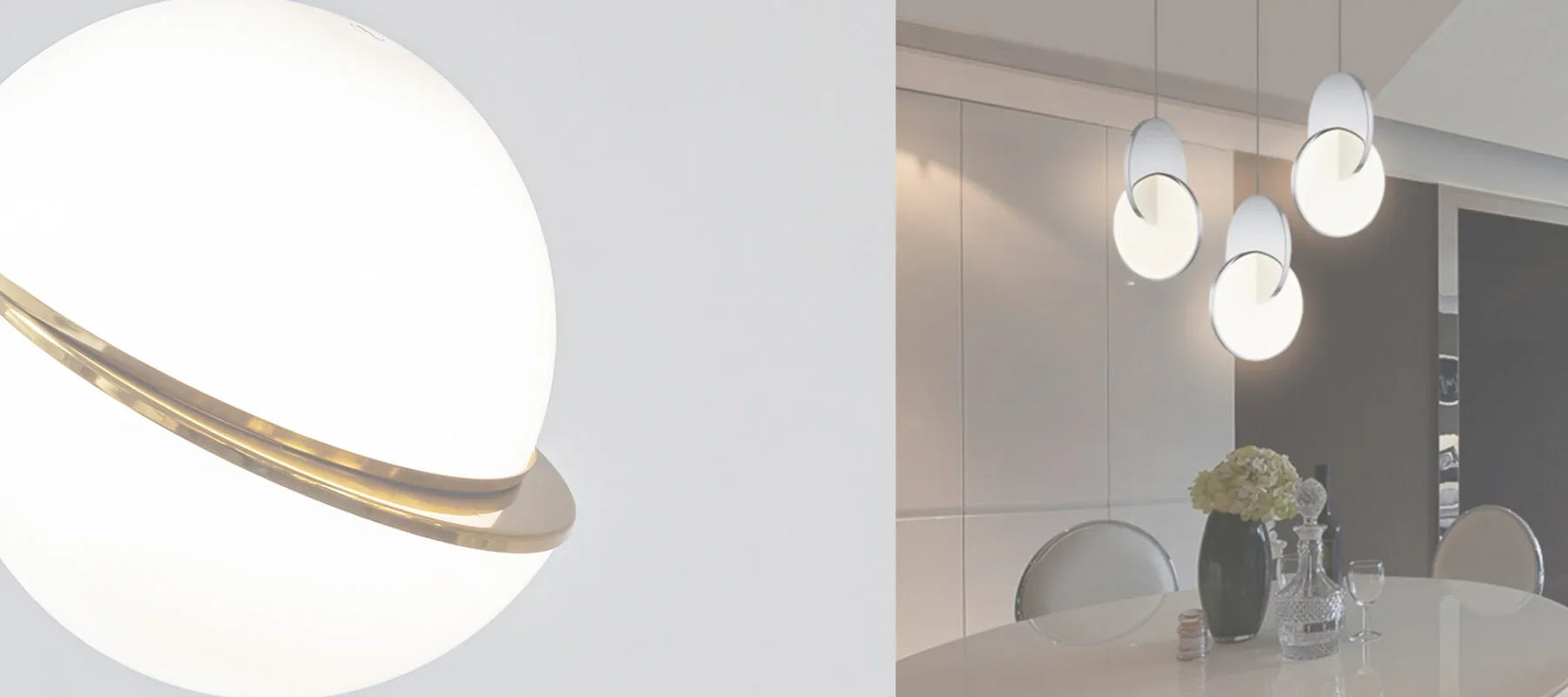 Modern Eclipse Ceiling Light Collection | Elegant Interior