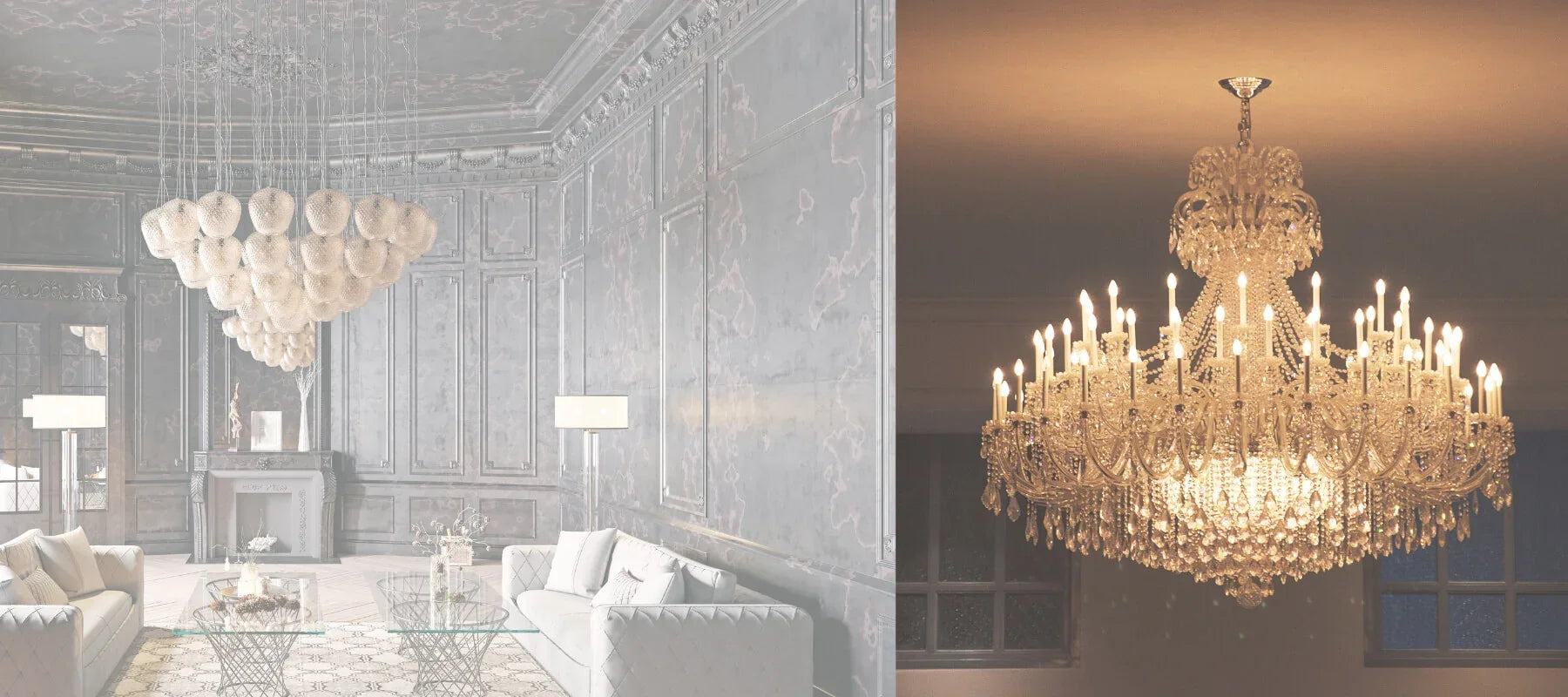 Designer Chandelier Light Collection – Elegant Interior