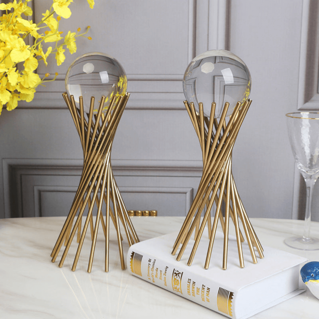 Home Oracle Crystal Ball Ornament | Elegant Interior