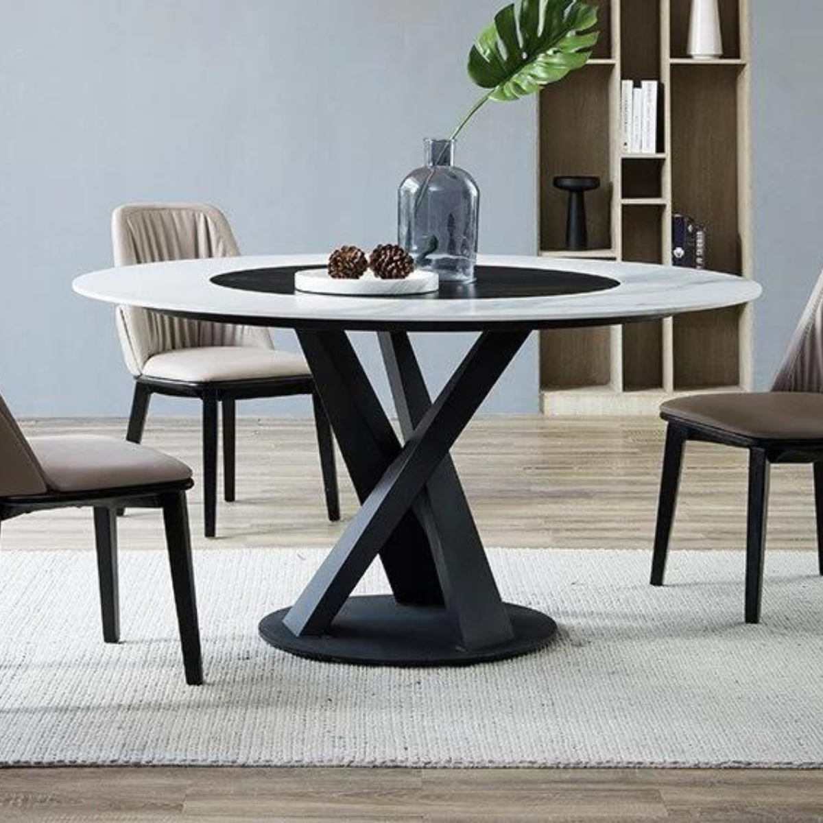 Charger Round Dining Table | Elegant Interior