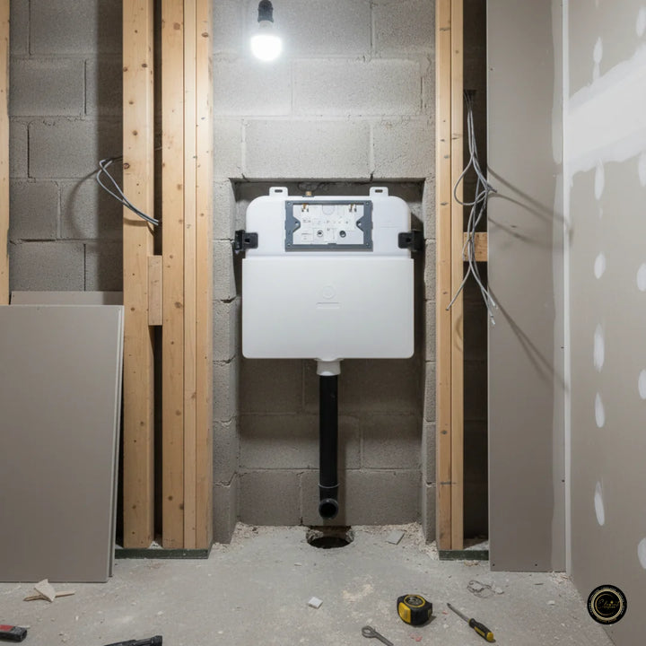 R&T In-Wall Cistern – Wall-Faced | Elegant Interior