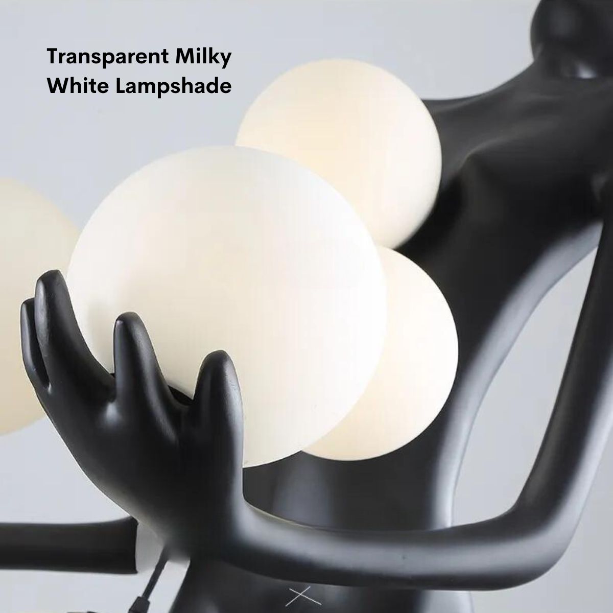 Richi Black Sculpture Floor Lamp | Elegant Interior