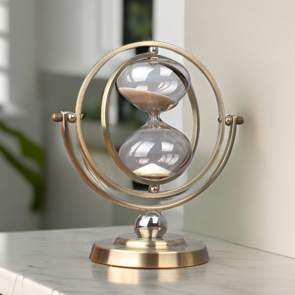 Vintage Hour Glass Decoration - Elegant Interior