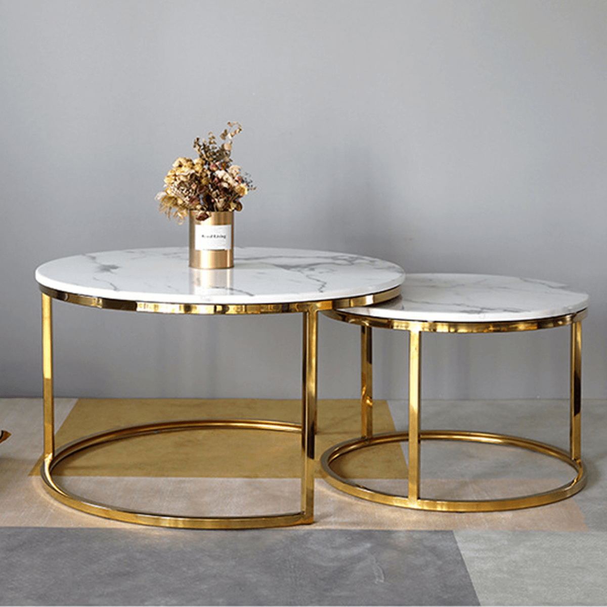 Mia Two Part Center Table | Elegant Interior