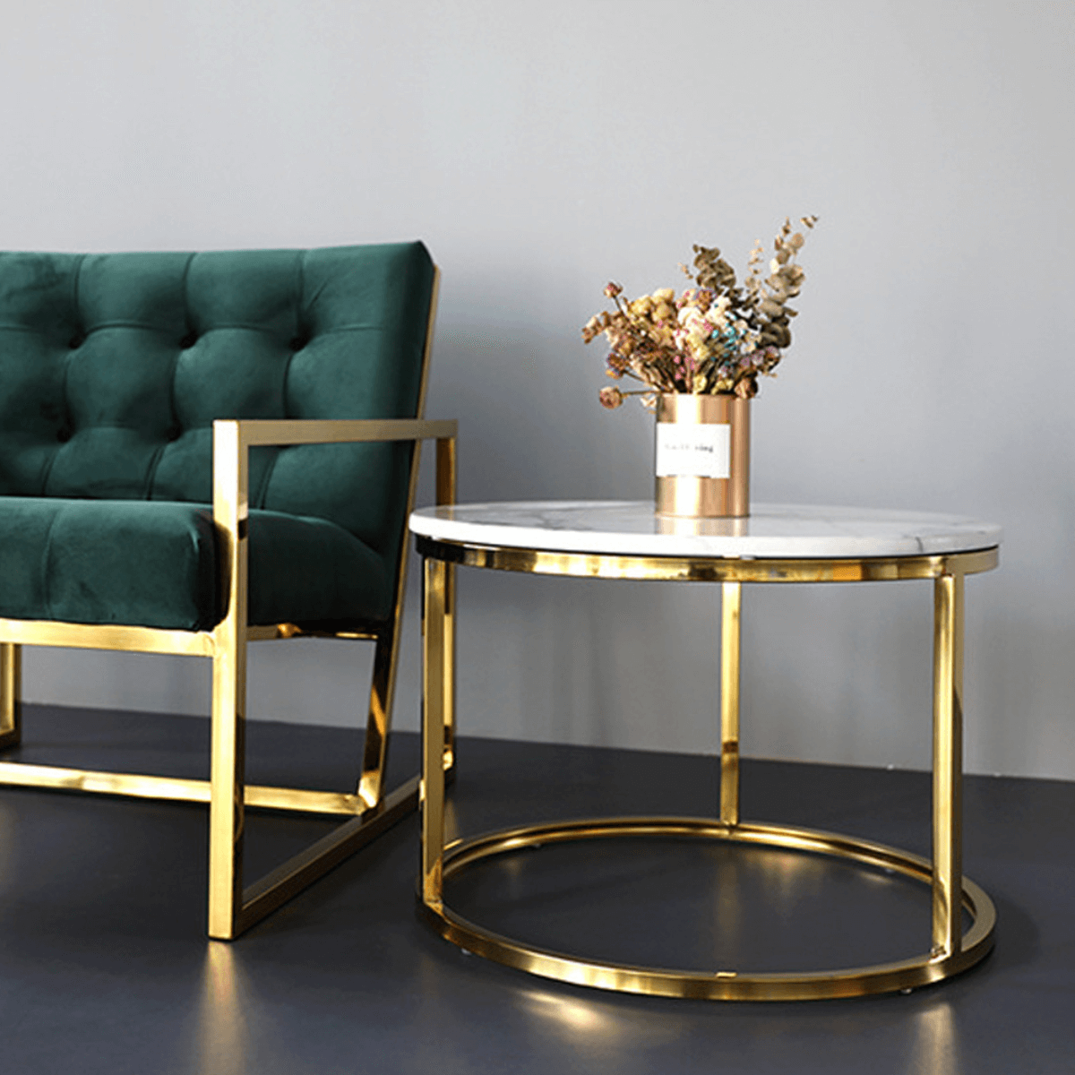 Mia Two Part Center Table | Elegant Interior
