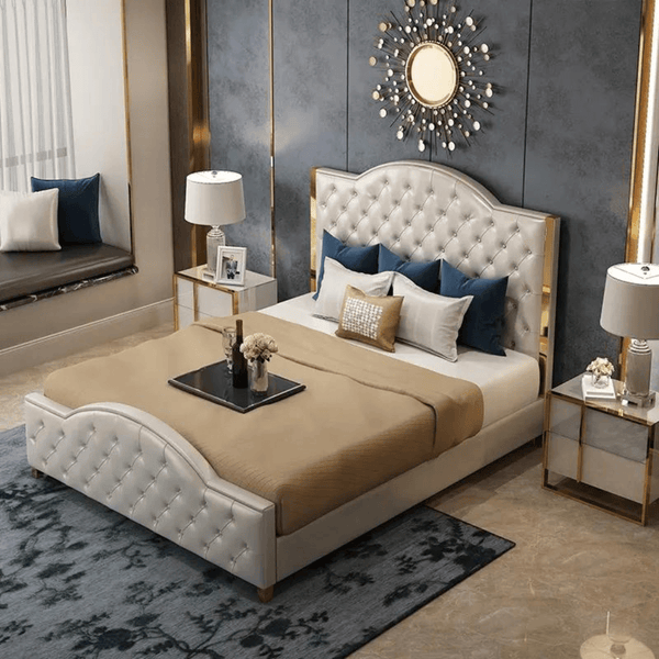 Zara Luxurious Elegant Queen Bed - Elegant Interior
